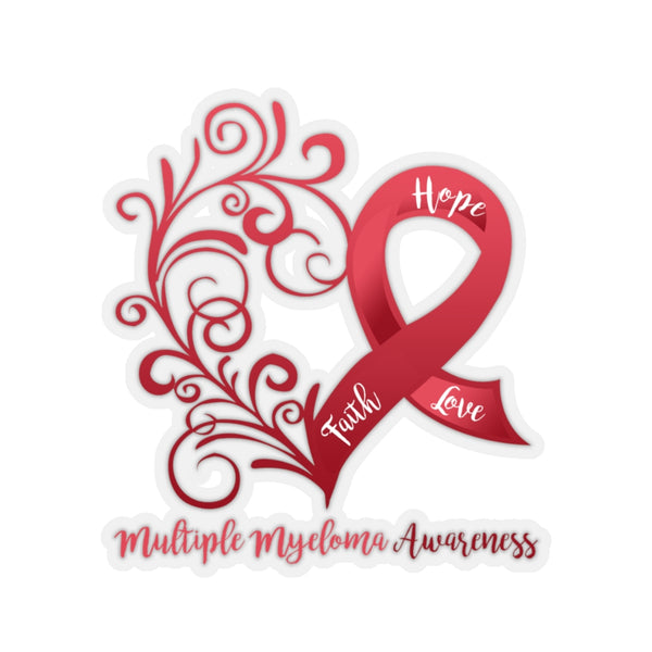 Multiple Myeloma Awareness Sticker (3X3) – Faith Hope Love Boutique